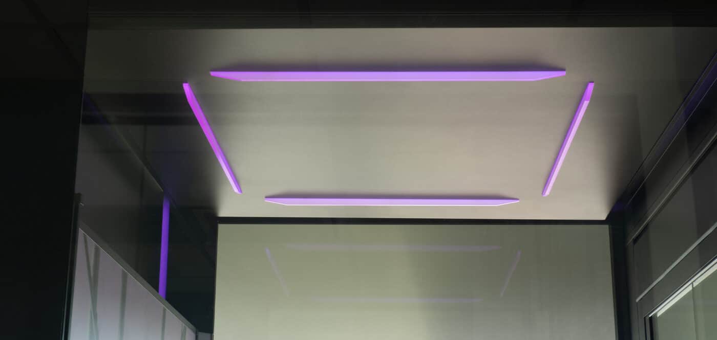 A residential lift with touch display and ArtWall - SWIFT Pro