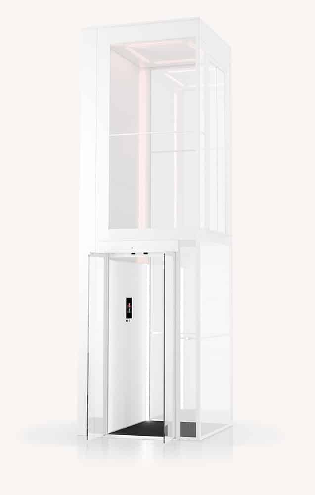 A residential lift with touch display and ArtWall - SWIFT Pro