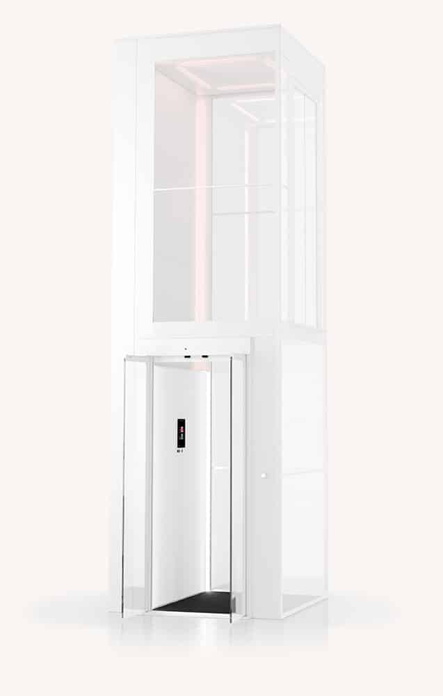 A residential lift with touch display and ArtWall - SWIFT Pro